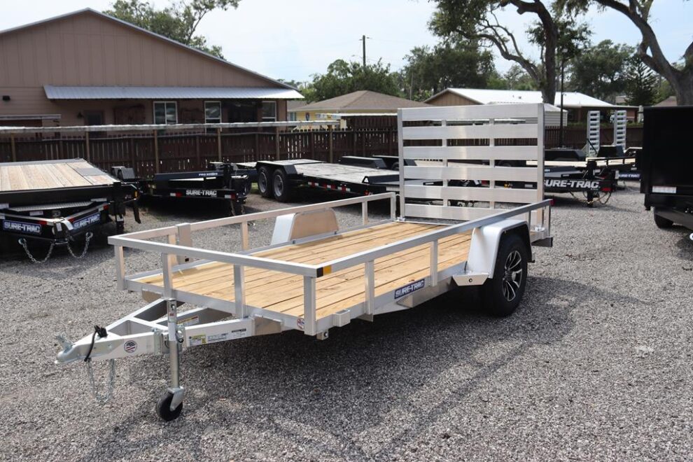 6 x 12 Aluminum Tube Top Utility Trailer – 3K Idler – Top Pick Trailers